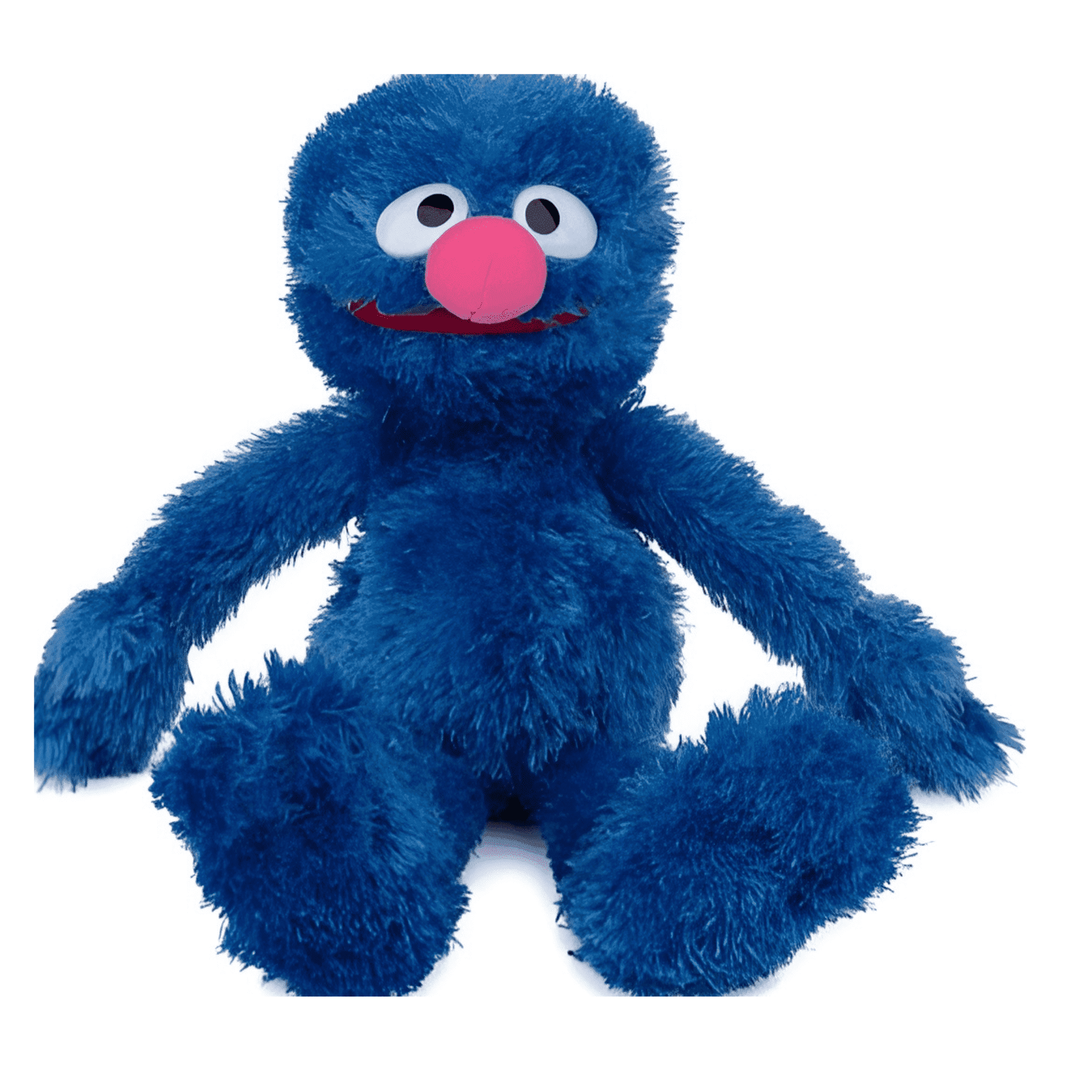 Sesame Street Grover, Soft Plush Stuffed Animal, 14 Inches, Shaggy Blue ...