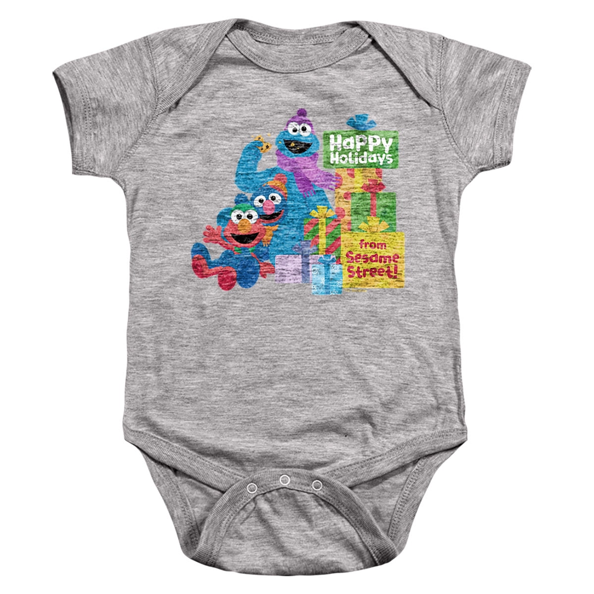 Sesame Street Happy Holidays Gifts With Elmo, Grover, Cookie Unisex ...