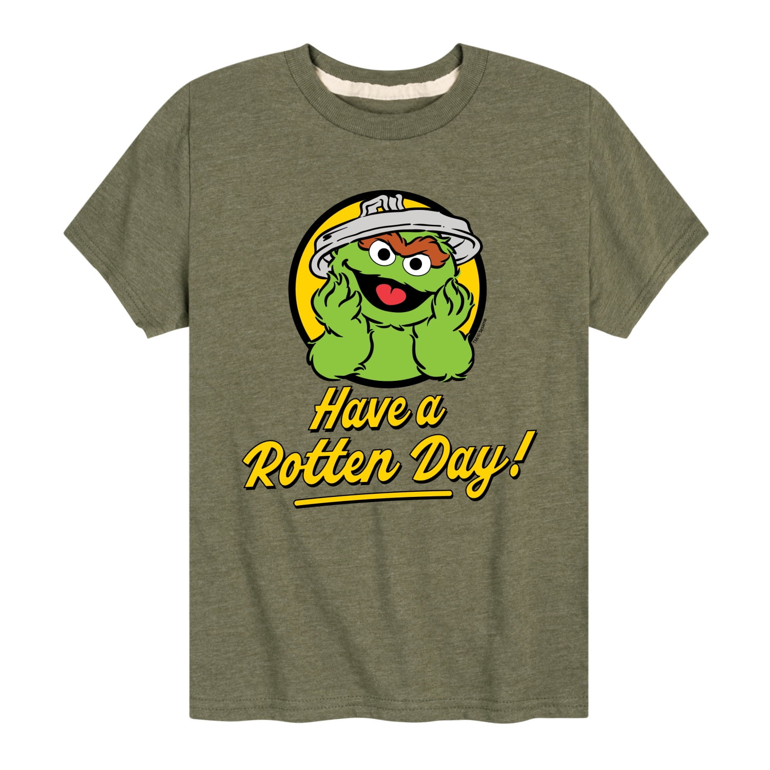 Sesame Street - Have A Rotten Day - Toddler and Youth Short Sleeve ...