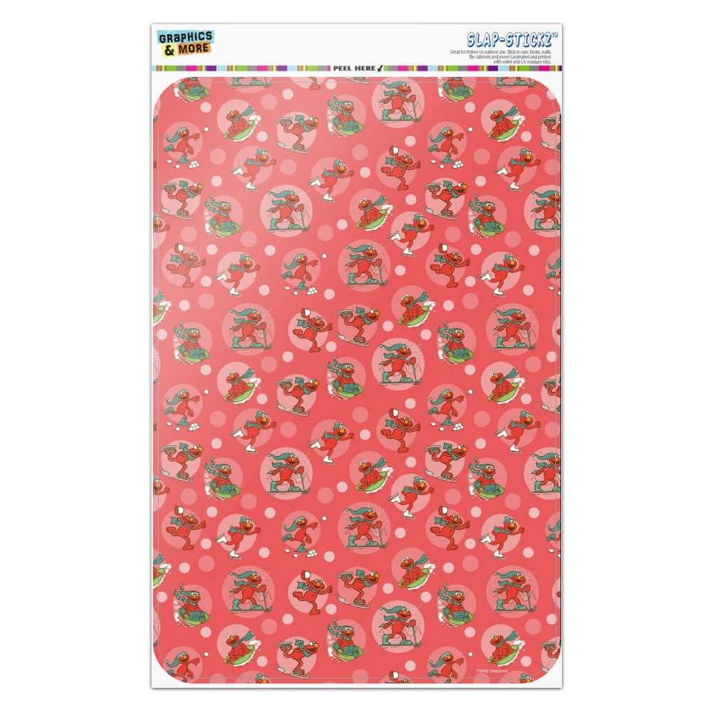 Sesame Street Holiday Elmo Pattern Home Business Office Sign - Walmart ...