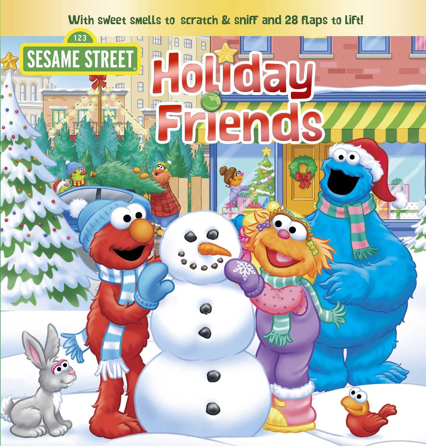 Sesame Street: Holiday Friends (Board book) - Walmart.com