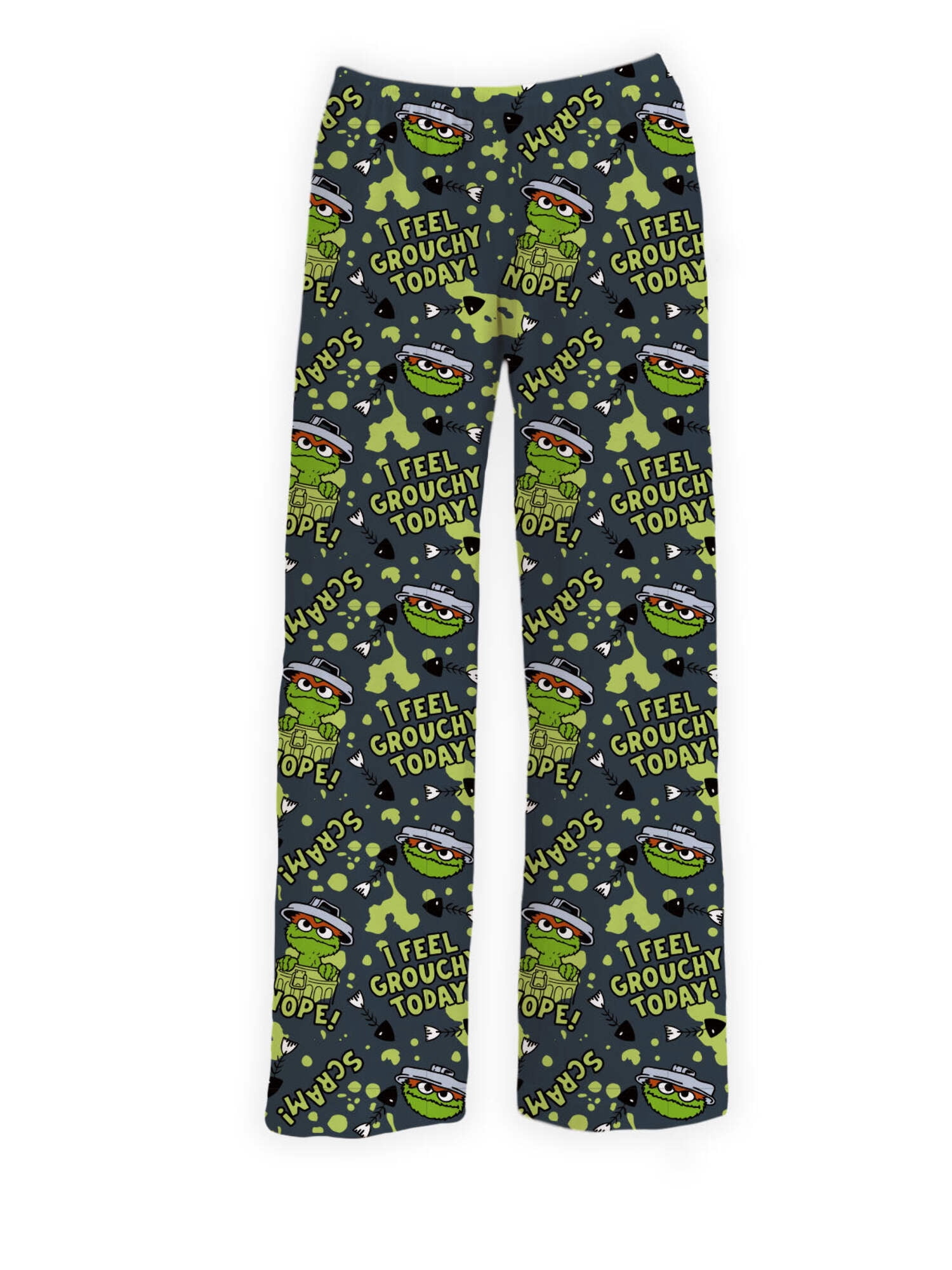 Sesame Street I Feel Grouchy Lounge Pants - Walmart.com