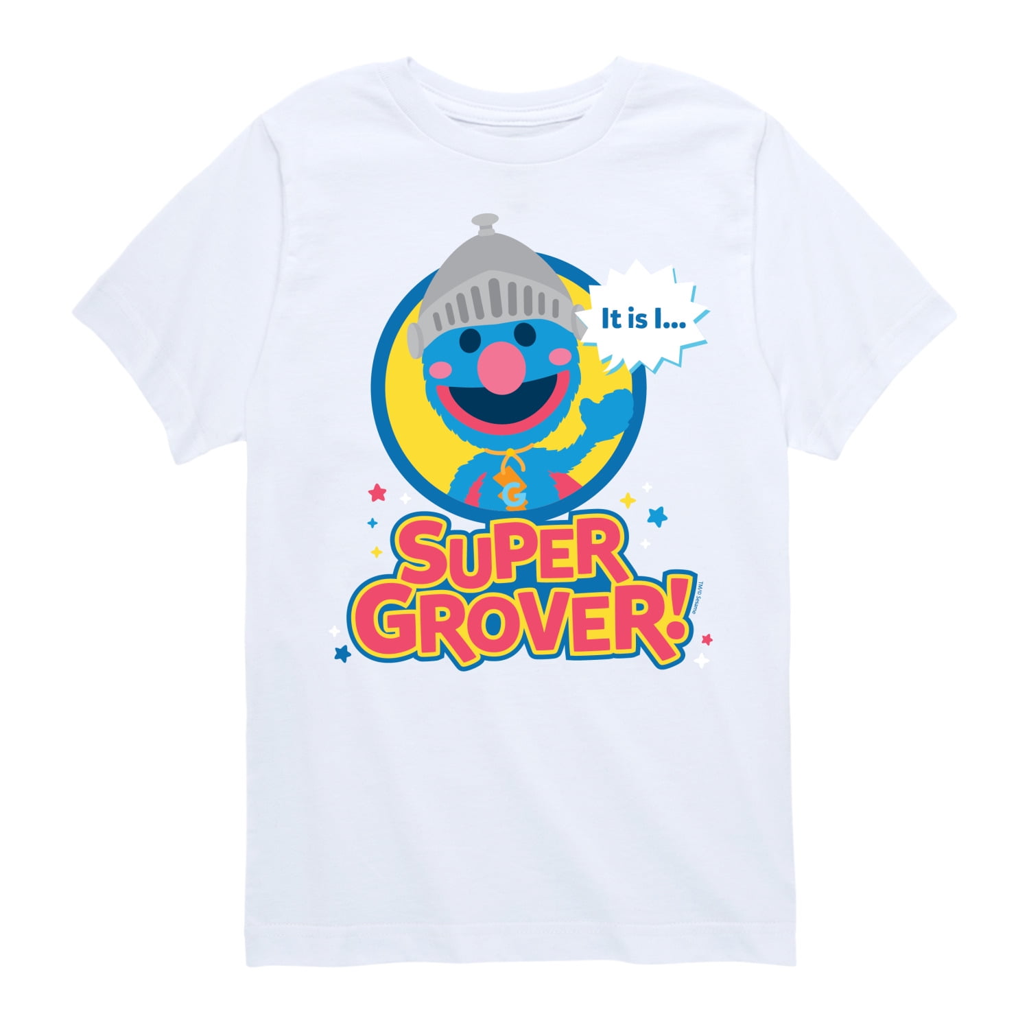 Sesame Street - Kawaii Super Grover - Toddler and Youth Short Sleeve ...