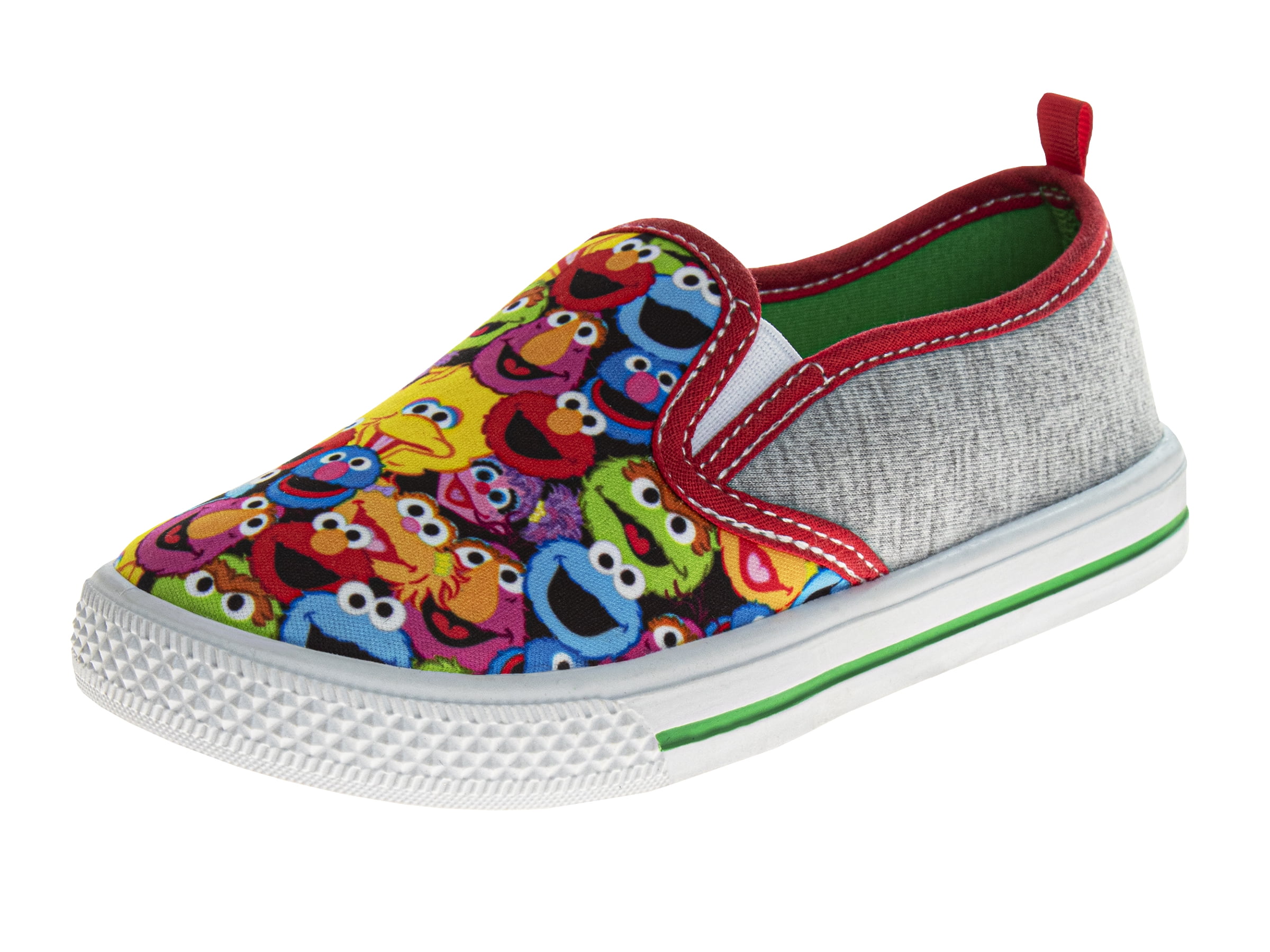 Sesame Street Kids All Your Friends Canvas Sneakers - Walmart.com