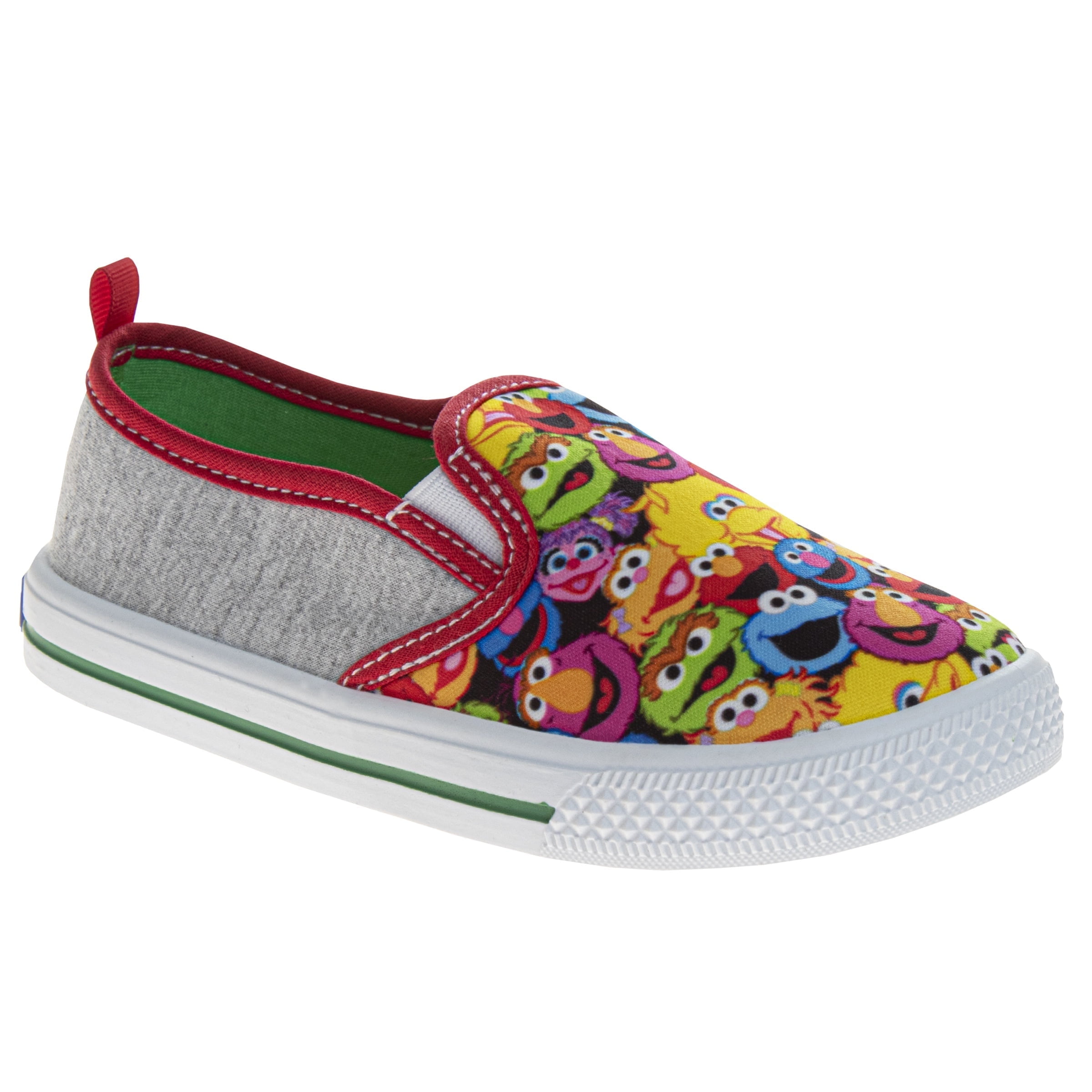 Sesame Street Kids All Your Friends Canvas Sneakers - Walmart.com