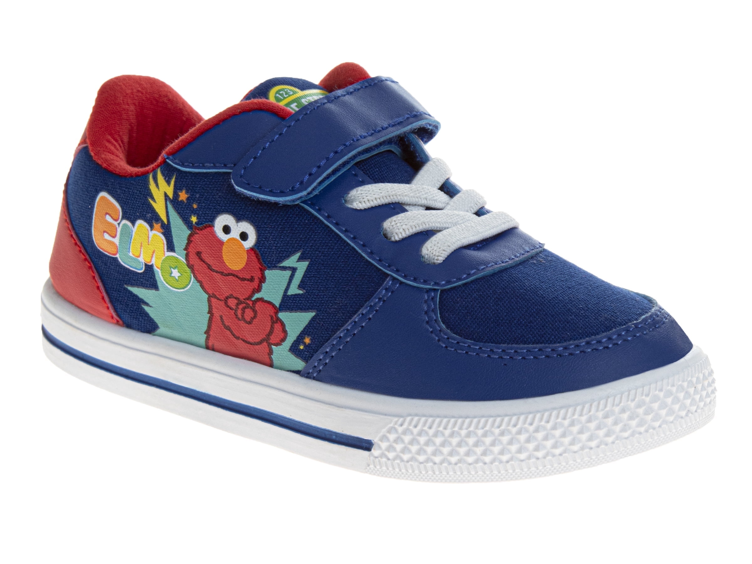 Sesame Street Kids Energetic Elmo Casual Sneakers. (Toddler/Little Kids ...