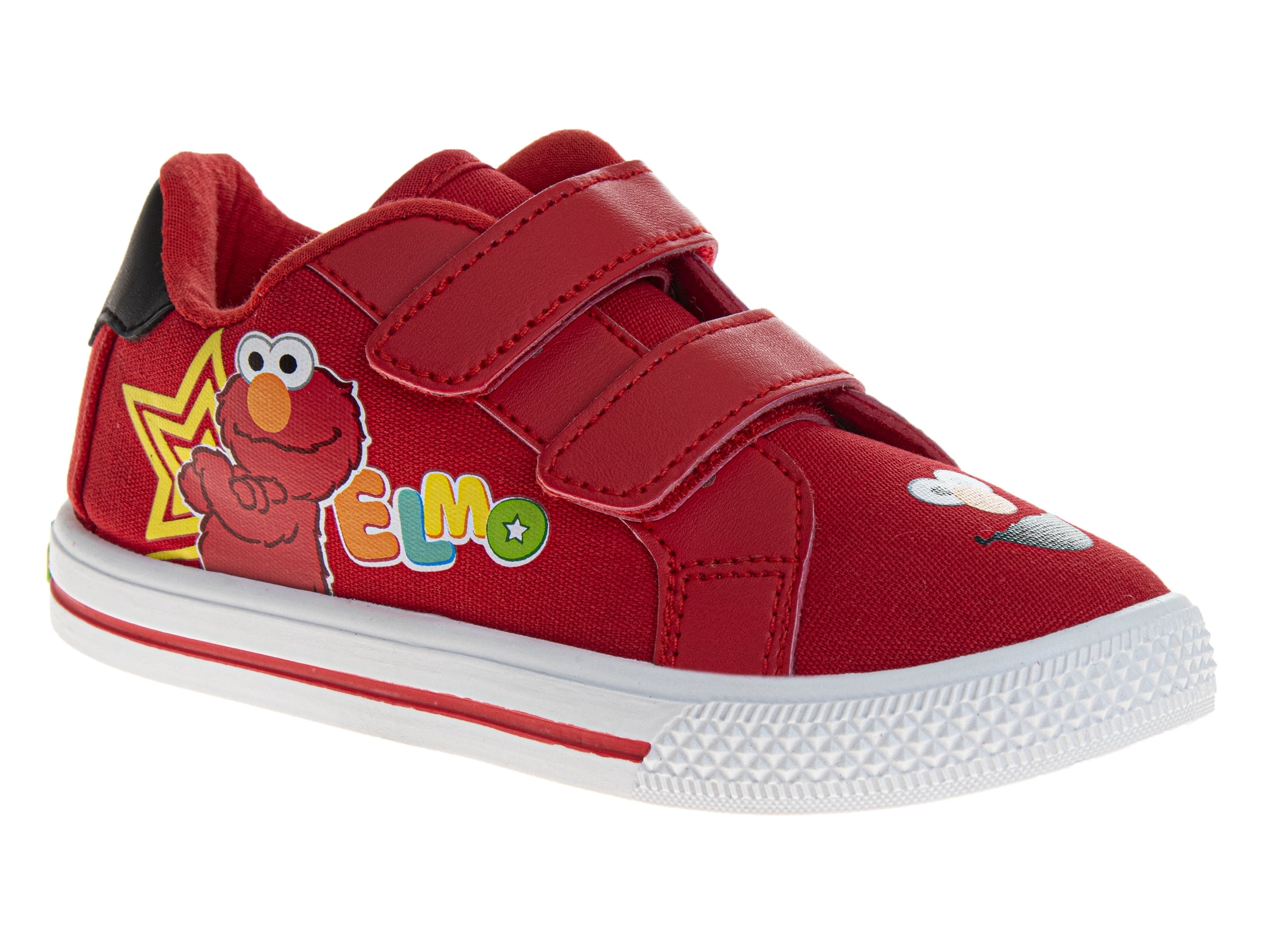 Sesame Street Kids Happy Elmo Casual Sneakers. (Toddler/Little Kids)Red ...