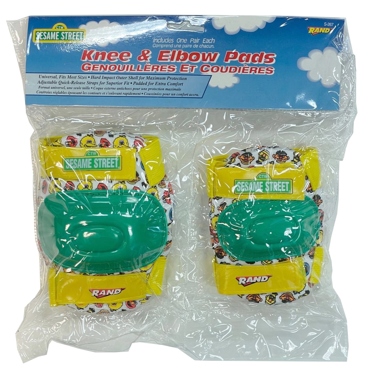 Sesame Street Knee and Elbow Pads Protective Gear for Kids - Walmart.com