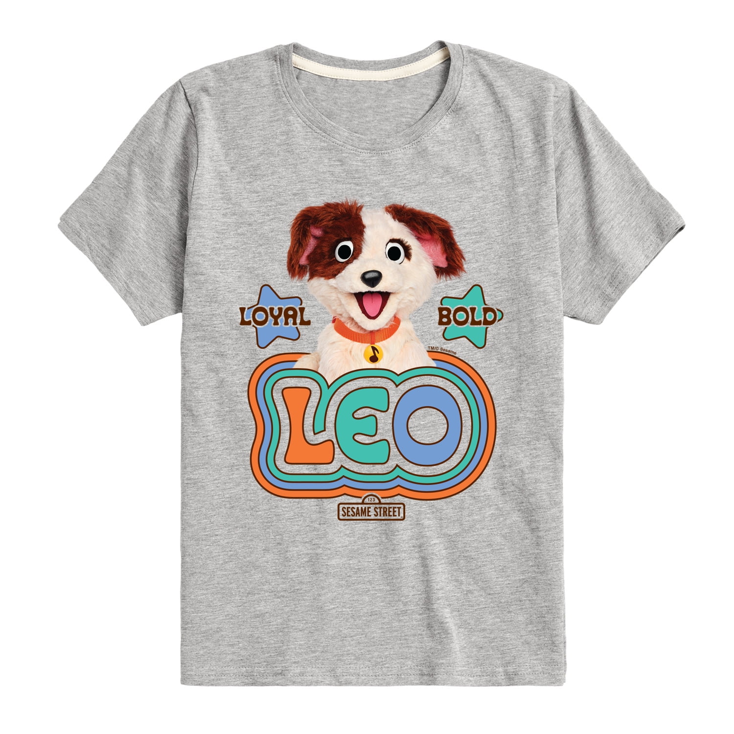 Sesame Street - Leo Tango - Toddler and Youth Short Sleeve Graphic T ...