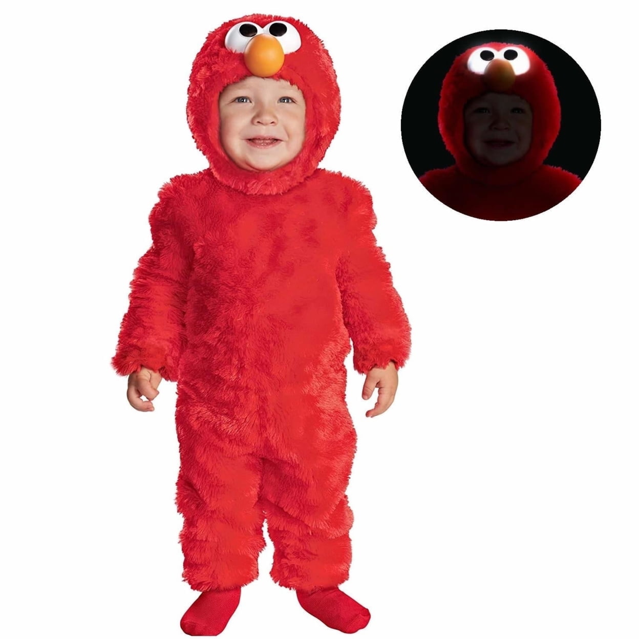 Sesame Street Elmo Infant Halloween Costume with Light Up Feature ...
