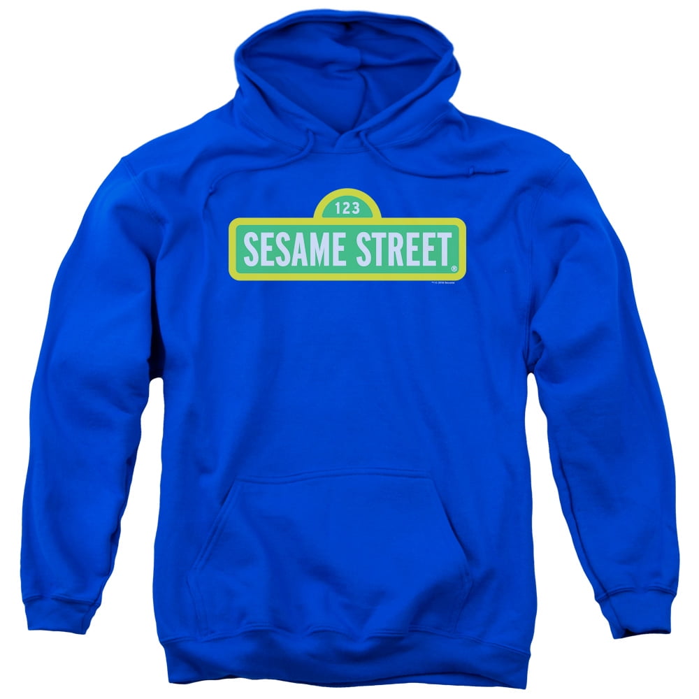 Trevco Sportswear SST100E-AFTH-6 Sesame Street Logo Adult Pullover ...