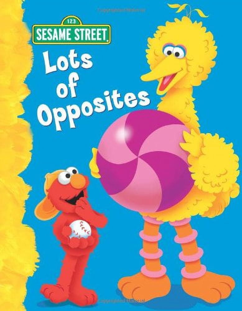 Pre-Owned Lots of Opposites Sesame Street : All About Opposites Board ...