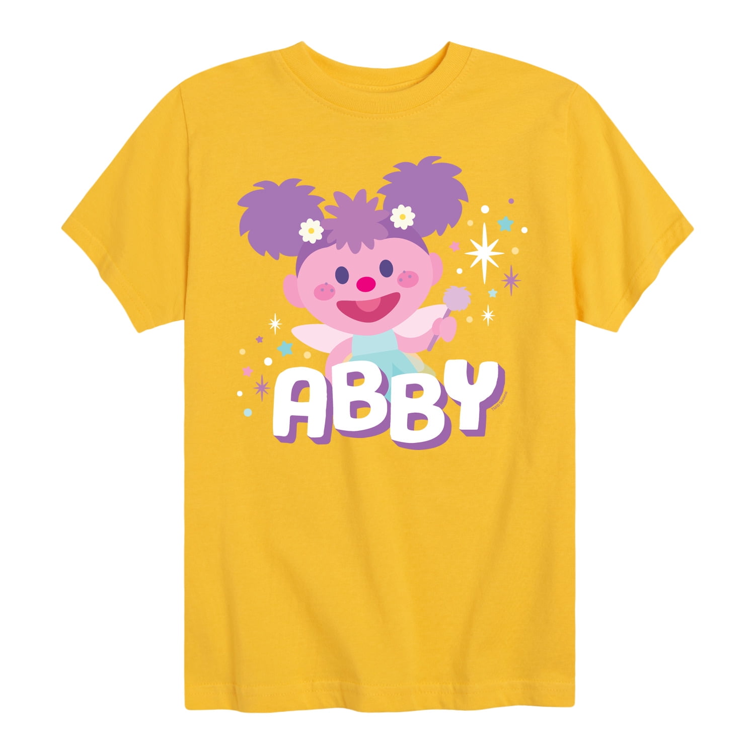 Sesame Street - Magical Abby Cadabby - Toddler and Youth Short Sleeve Graphic T-Shirt - Walmart.com