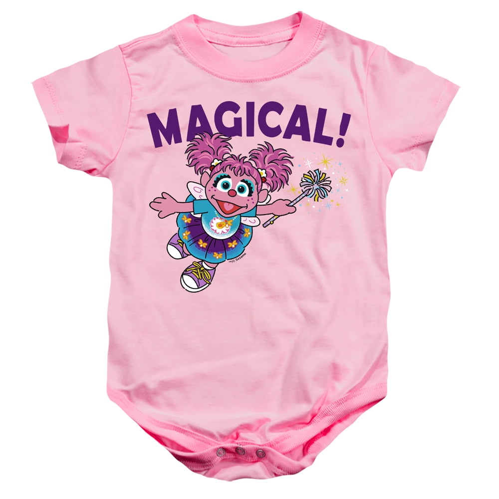 Sesame Street Magical Abby Unisex Infant Snap Suit for Baby (12 Months ...