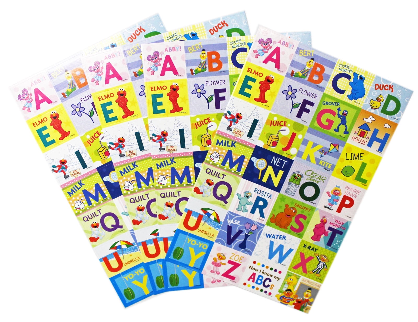 Sesame Street Now I Know My Color Stickers (32 Stickers) -Elmo ...