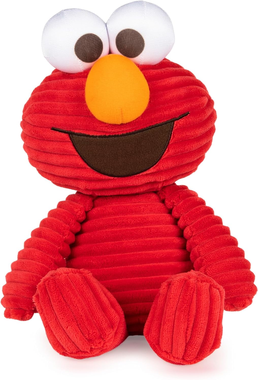 Sesame Street Official Cuddly Corduroy Elmo Muppet Plush - Premium Toy ...