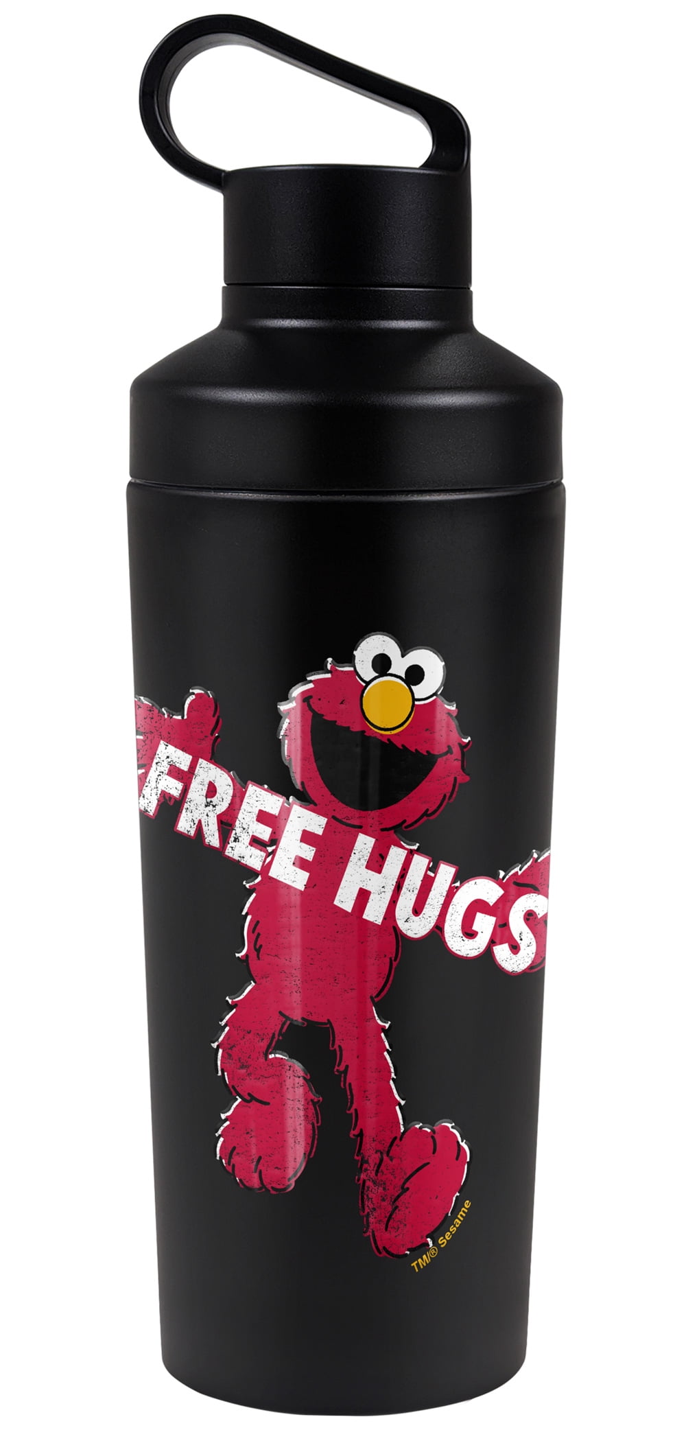 Sesame Street Official Free Hugs 18 oz Insulated Water Bottle, Leak ...