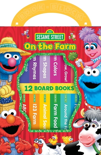 Sesame Street: On the Farm 12 Board Books (Other) - Walmart.com