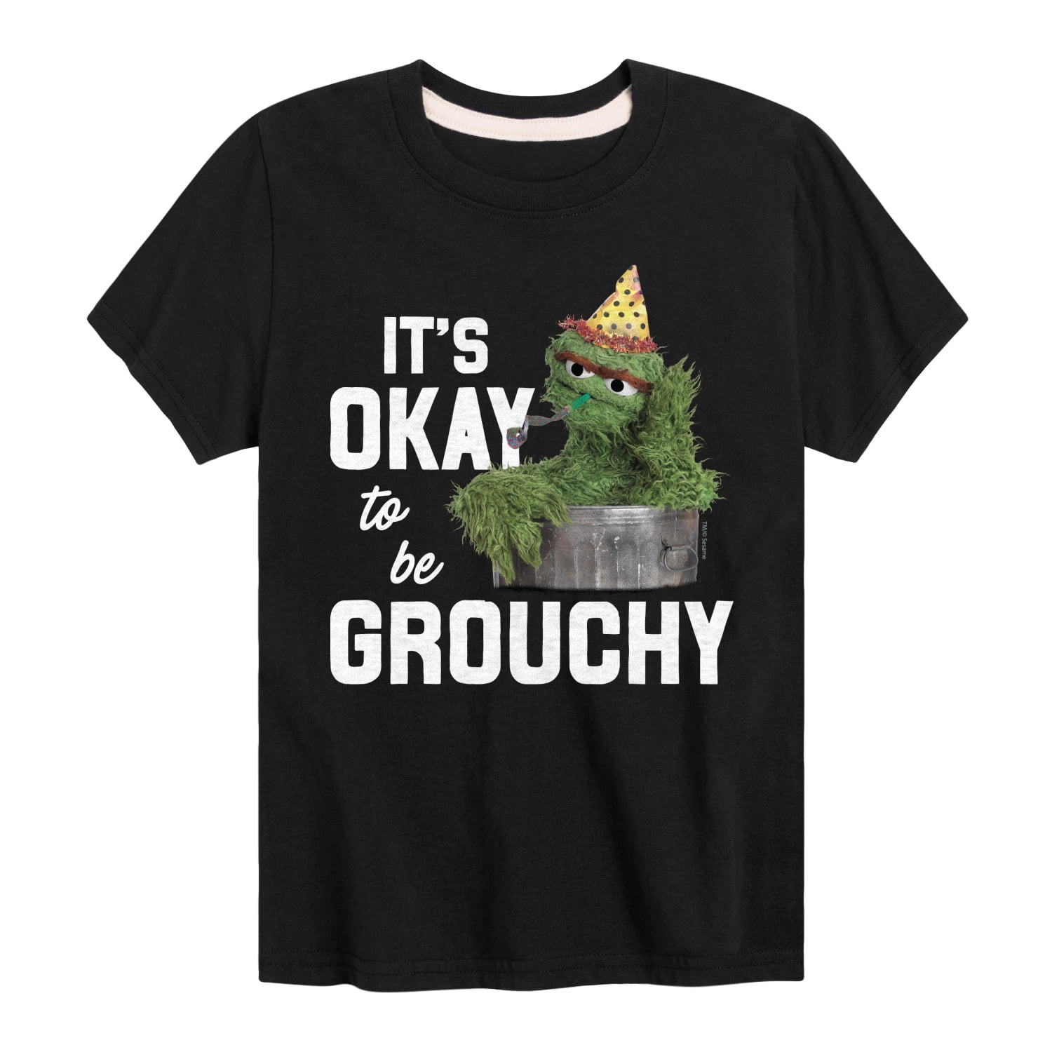 Sesame Street - Oscar Its Okay To Be Grouchy - Toddler and Youth Short ...