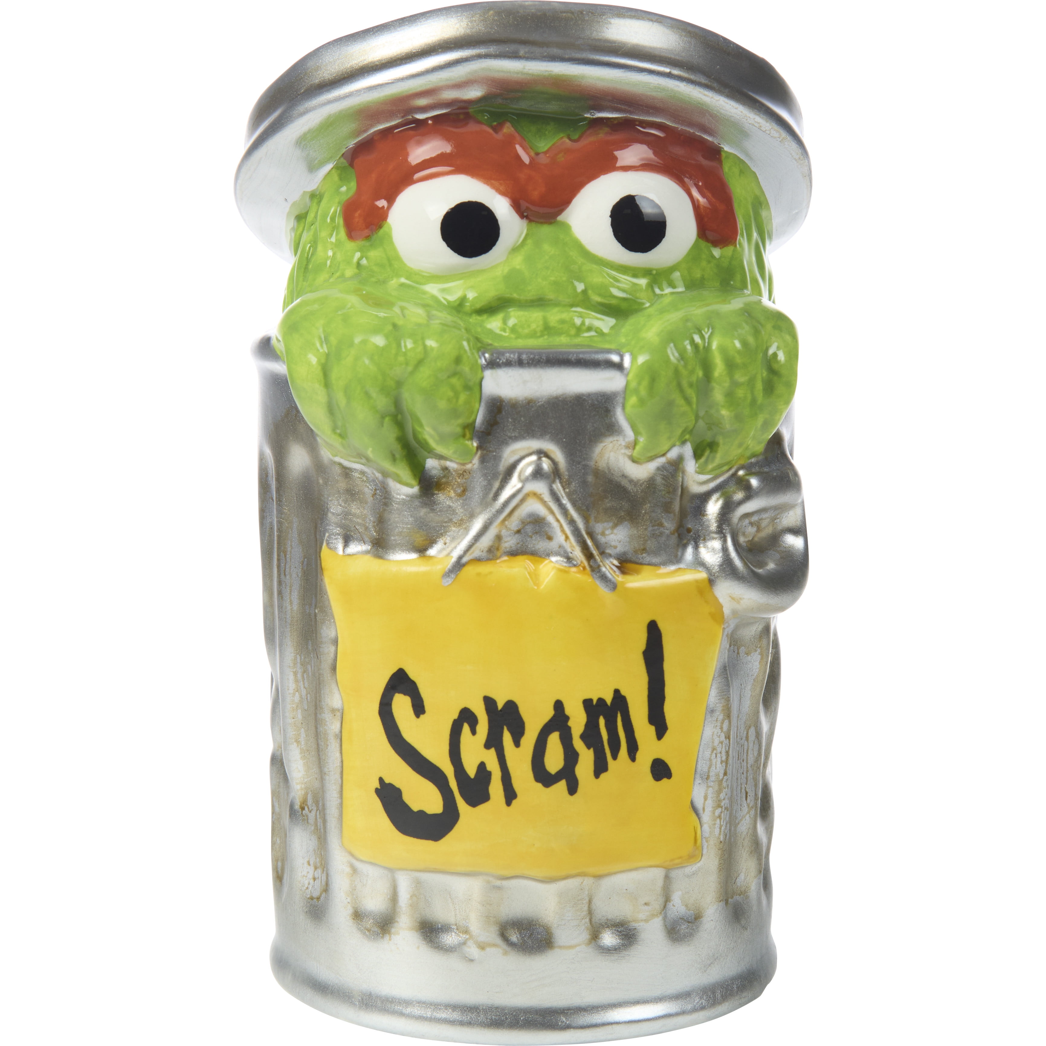 Sesame Street Oscar The Grouch's Trash Trove Precious Moments Bank ...