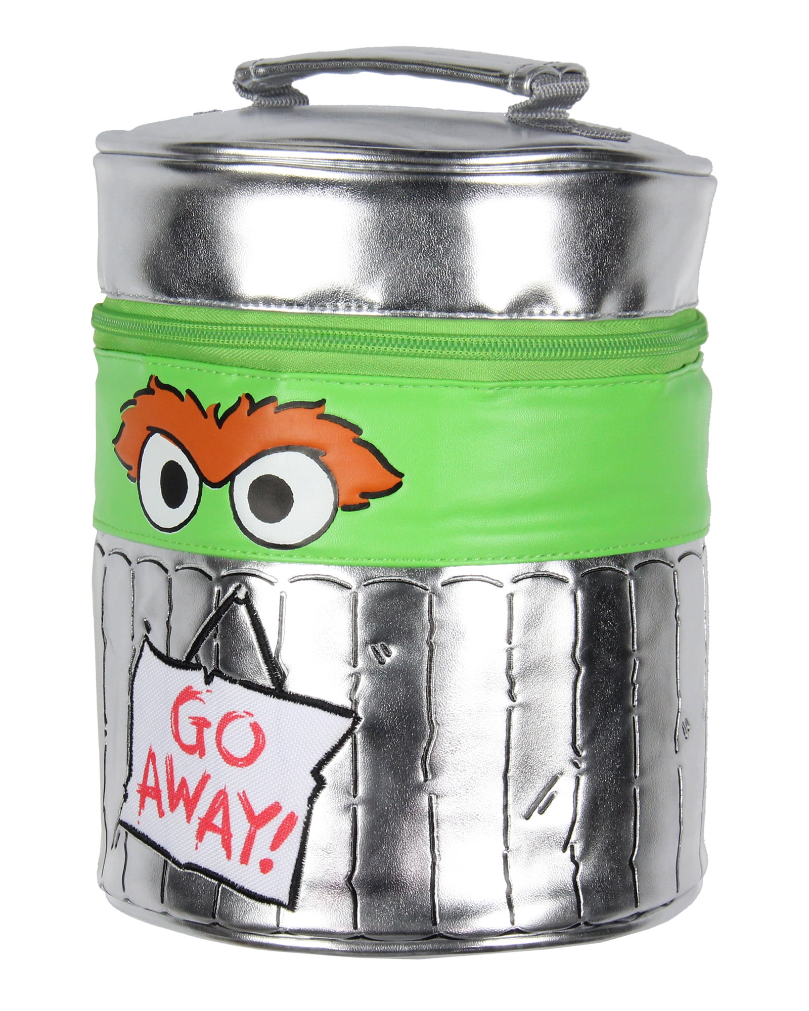 Sesame Street Oscar the Grouch Go Away Trash Shaped Insulated Lunch Box ...