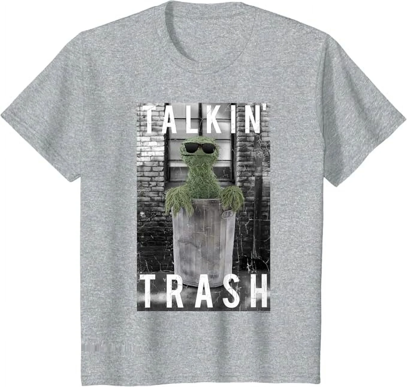 Sesame Street Oscar the Grouch Talkin' Trash - Walmart.com