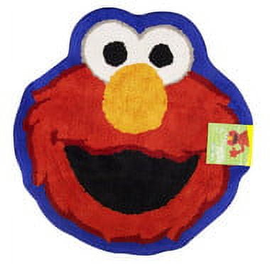Sesame Street "Patchwork" Elmo Bath Rug - Walmart.com