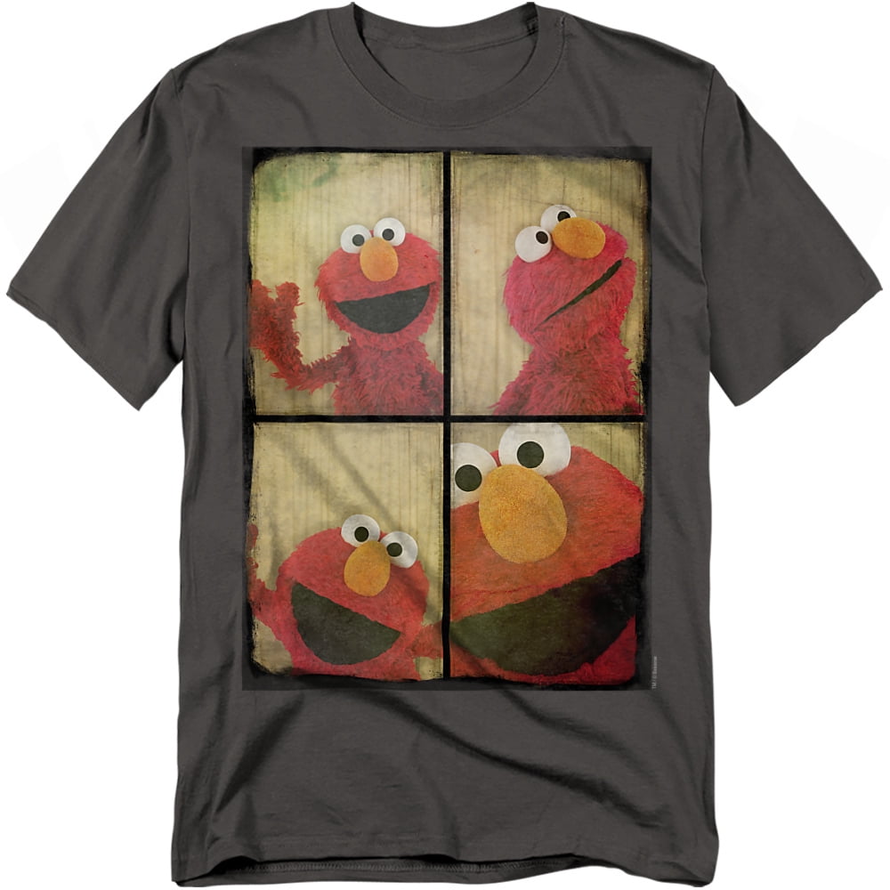Sesame Street T-Shirt Photo Booth Elmo Unisex Graphic Tee For Men ...