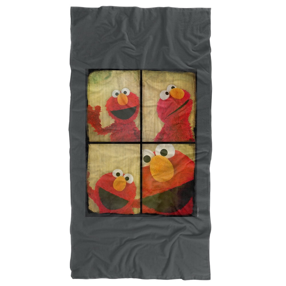 Sesame Street Photo Booth Elmo Officially Licensed Beach Towel 30' X 60 ...