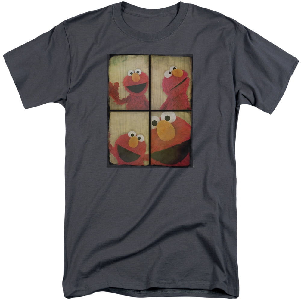 Sesame Street - Photo Booth Elmo - Tall Fit Short Sleeve Shirt - XXX ...