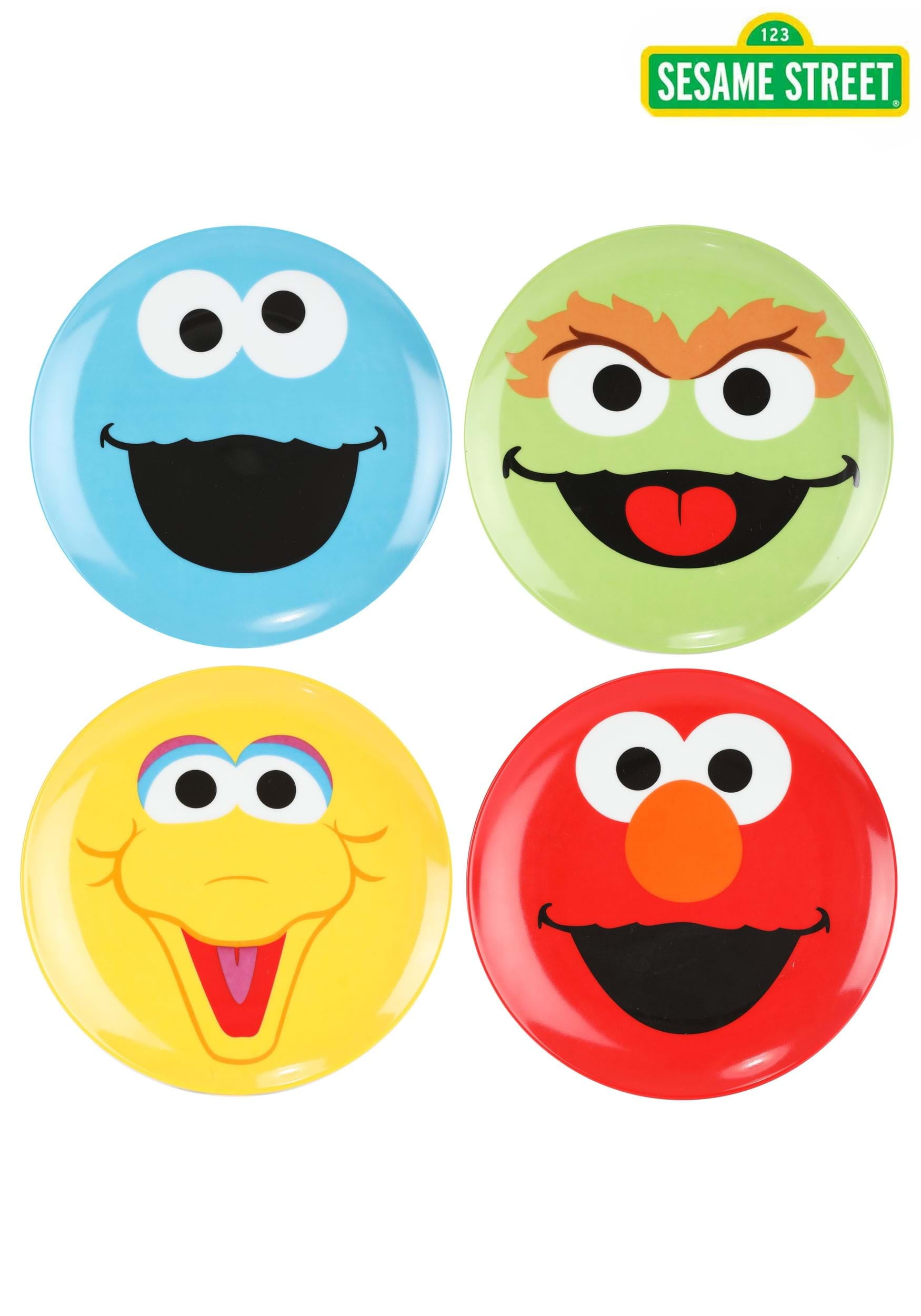 Sesame Street Plate Set - Walmart.com