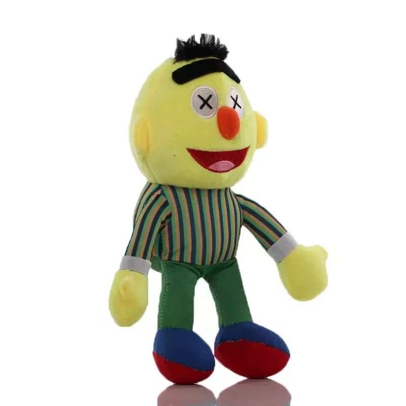 Sesame Street Plush Keychains: Elmo, Red Sesame Monster, Blue Sesame ...