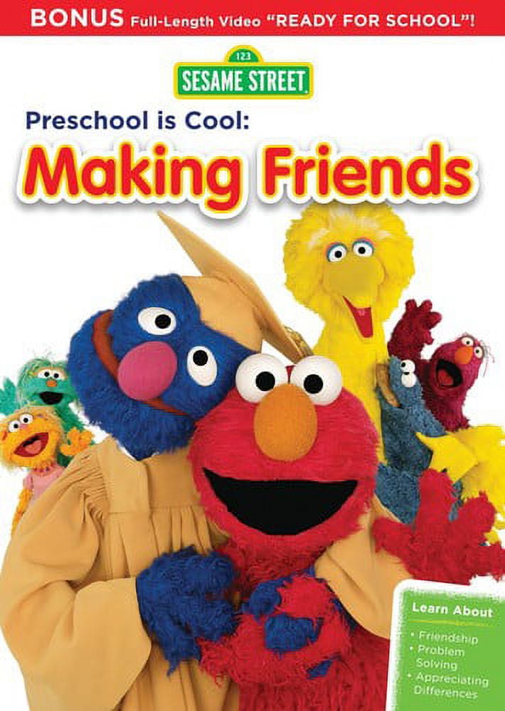 Sesame Street: Preschool Is Cool: Making Friends (DVD), Sesame Street ...