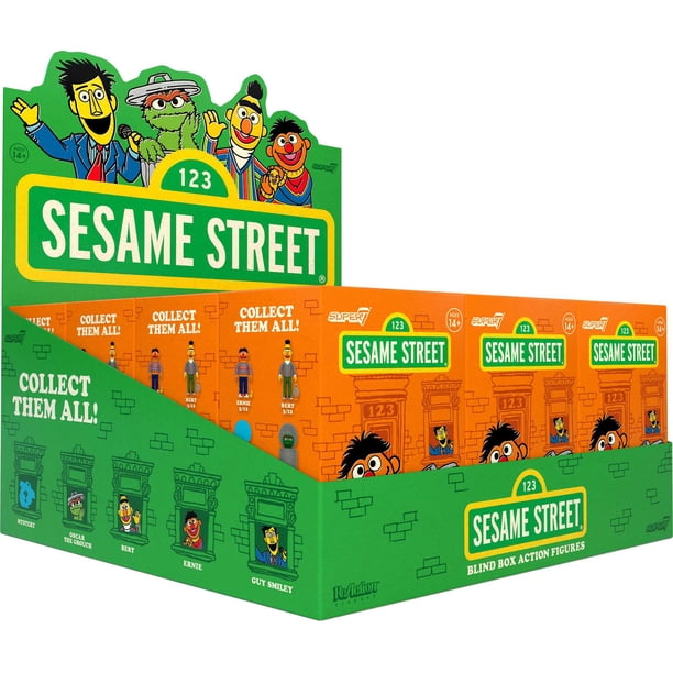 Sesame Street ReAction Wave 3 Mystery Box (12 Packs) - Walmart Business ...