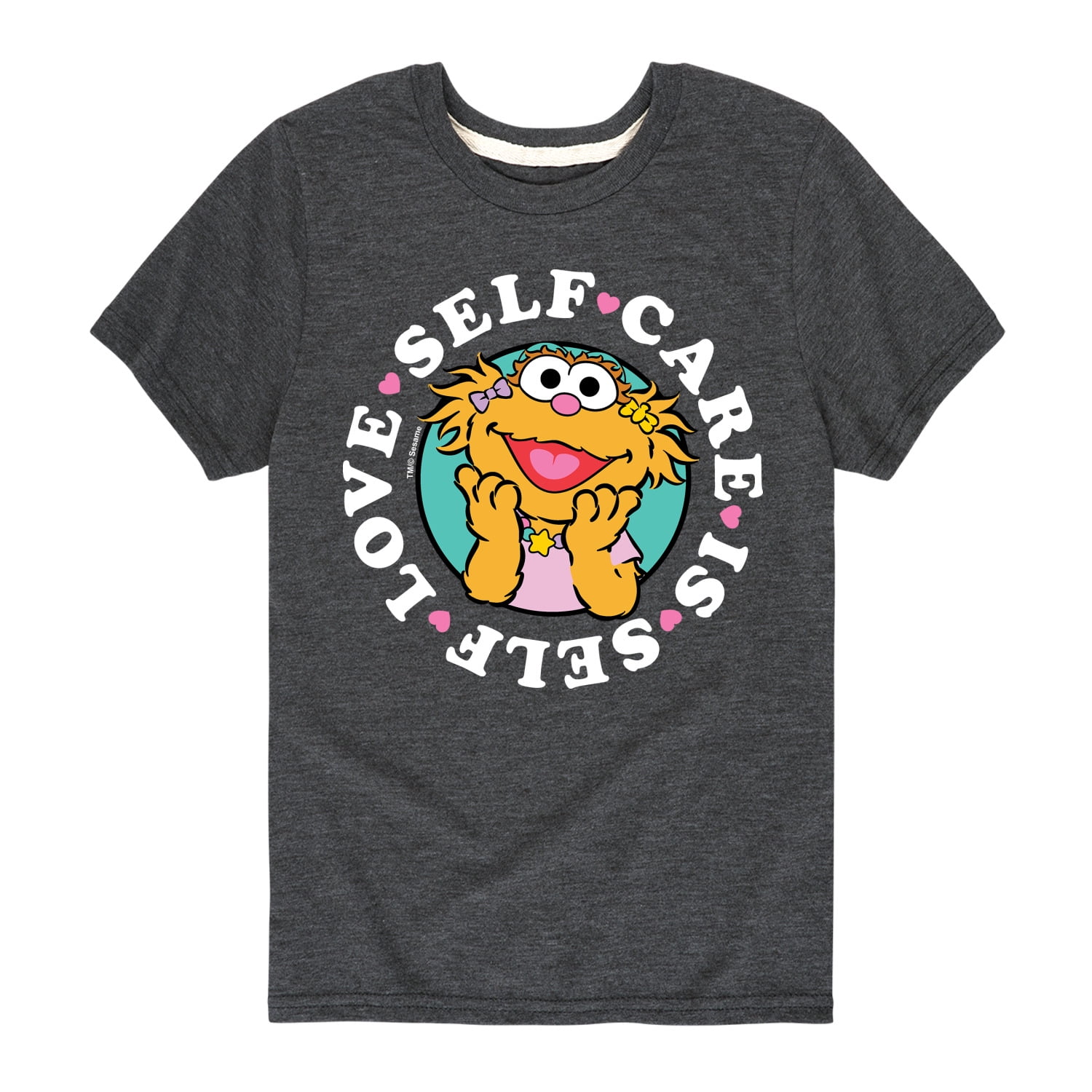 Sesame Street - Self Care Is Self Love - Toddler and Youth Short Sleeve ...