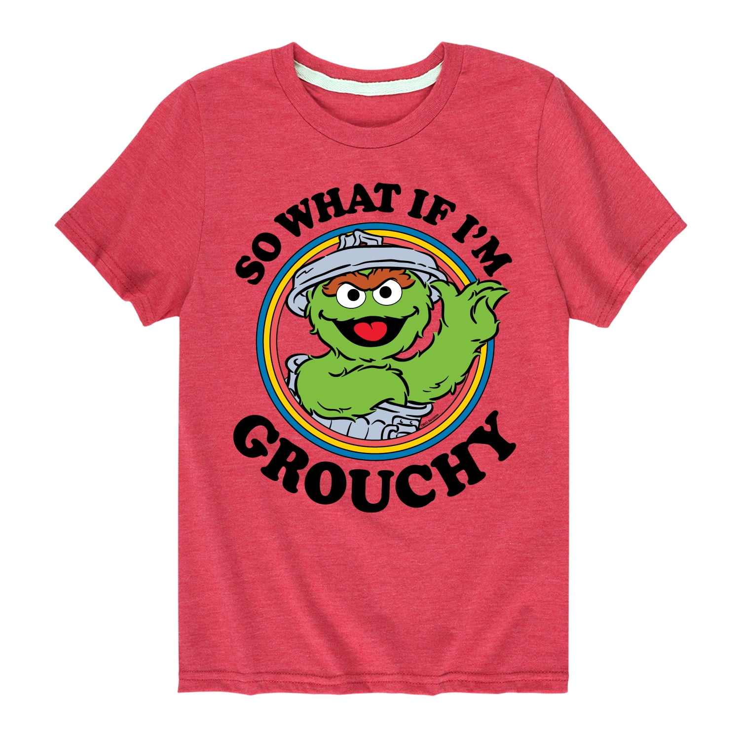 Sesame Street - So What If Im Grouchy - Toddler and Youth Short Sleeve ...