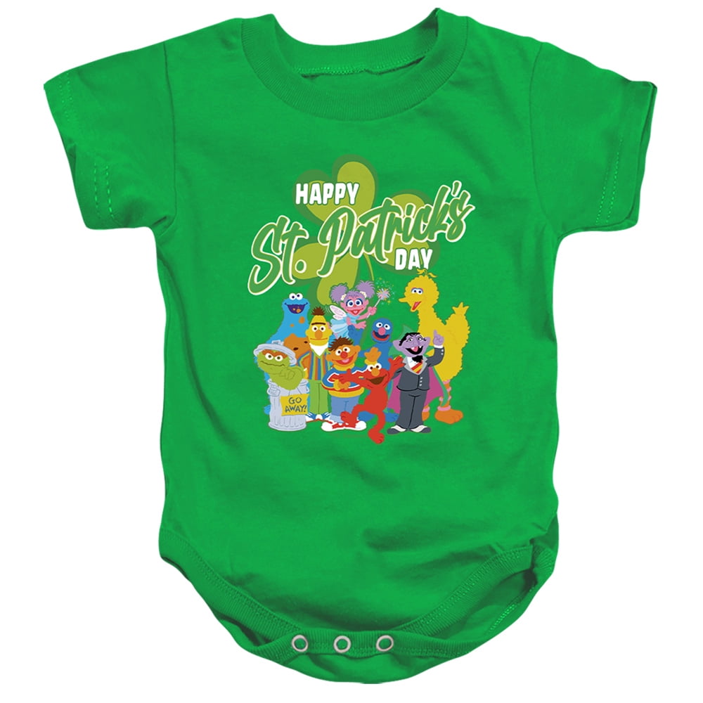 Sesame Street St. Patrick's Day Big Bird Elmo Cookie Monster Unisex ...