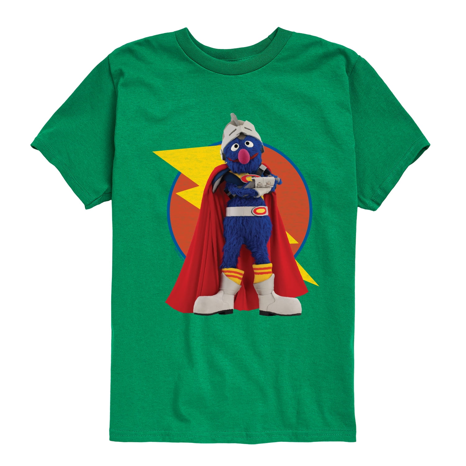 Sesame Street - Super Grover - Toddler and Youth Short Sleeve Graphic T ...
