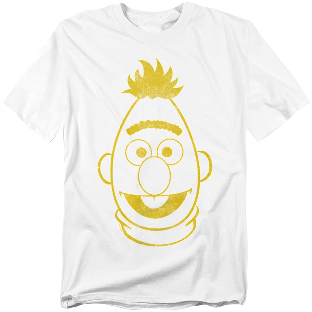 Sesame Street T-Shirt Bert Mono Unisex Graphic Tee for Men & Women ...