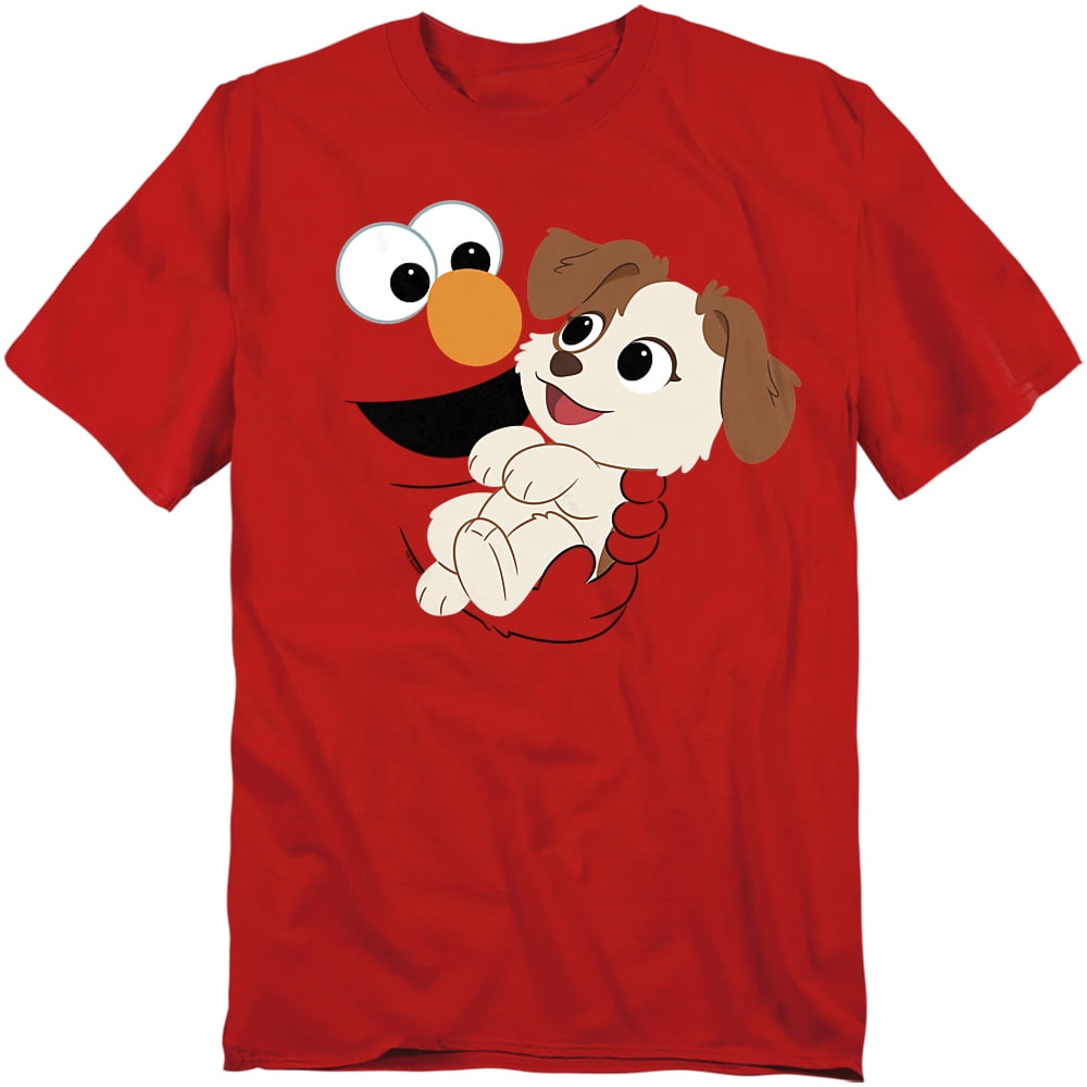 Sesame Street T-Shirt Elmo Tango Face Unisex Graphic Tee for Men ...