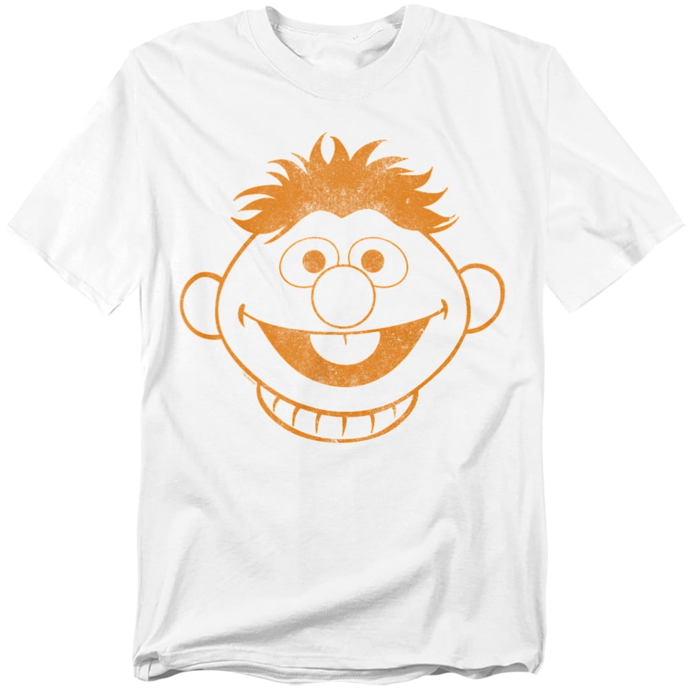 Sesame Street T-Shirt Ernie Mono Unisex Graphic Tee for Men & Women ...