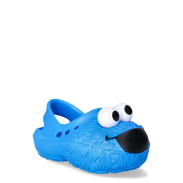 Sesame Street Toddler Boys Cookie Monster Clogs, Sizes 2-6 - Walmart.com