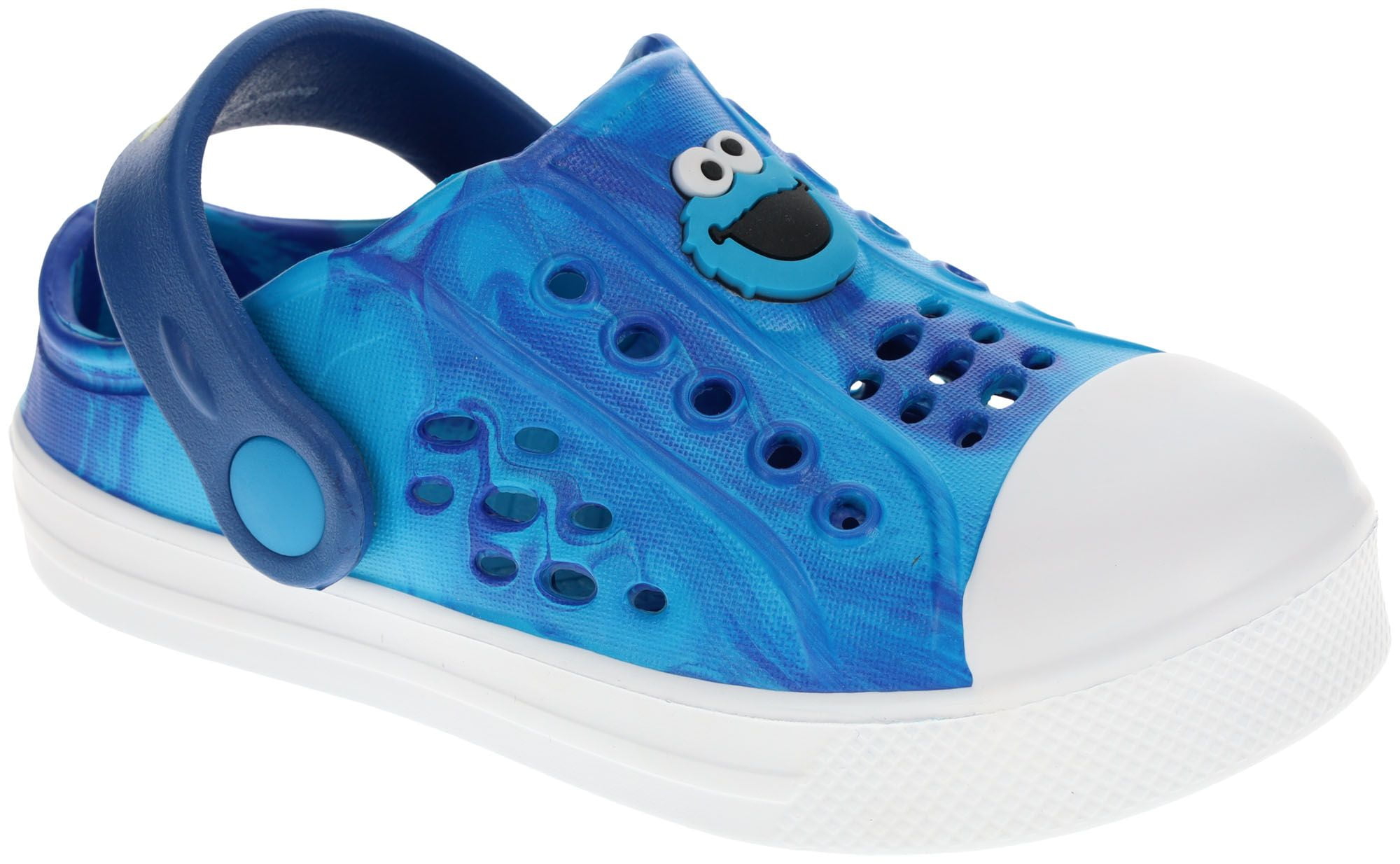 Sesame Street Toddler Clogs, Indoor Outdoor Shoes Easy On with ...