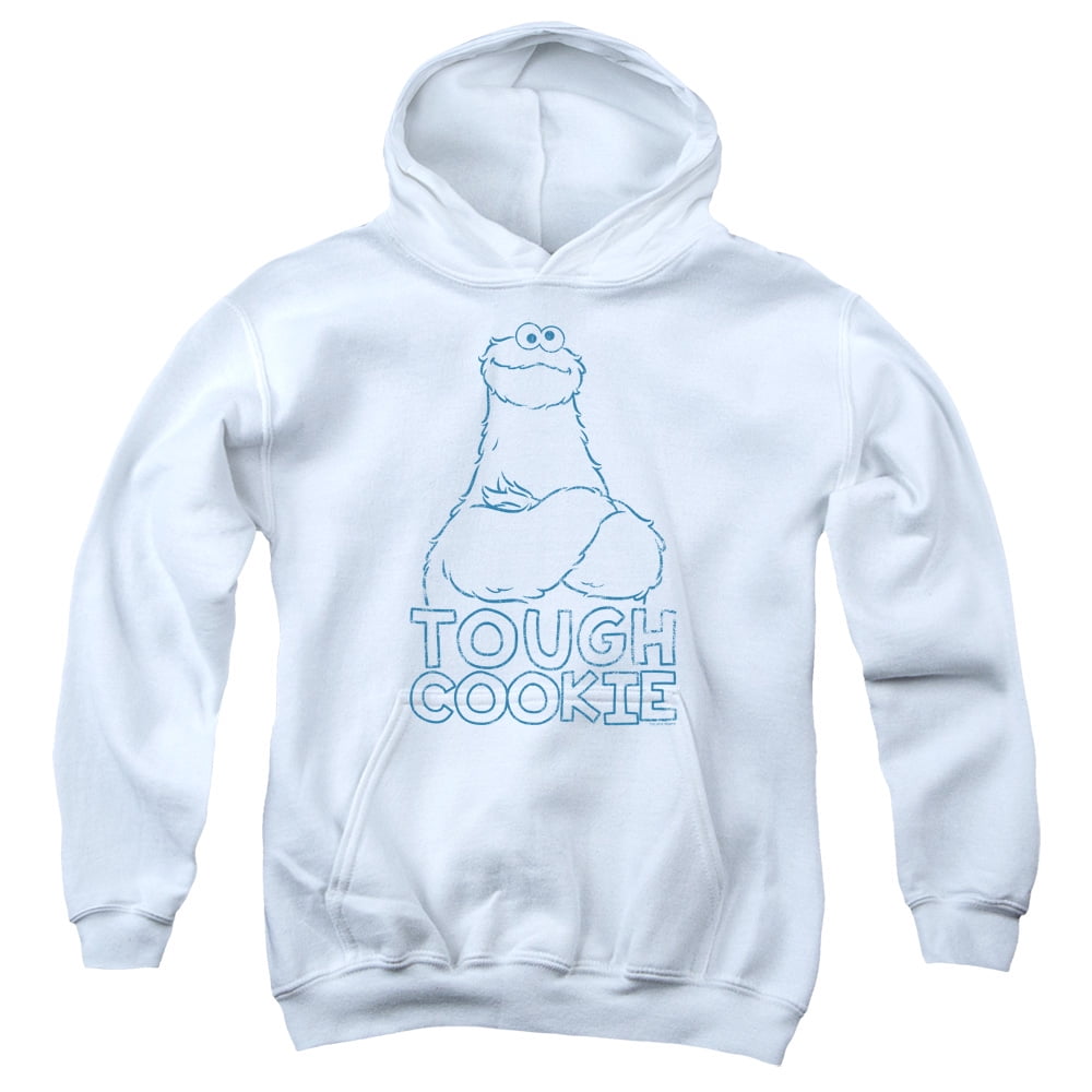 Sesame Street - Tough Cookie - Youth Hooded Sweatshirt - Small ...