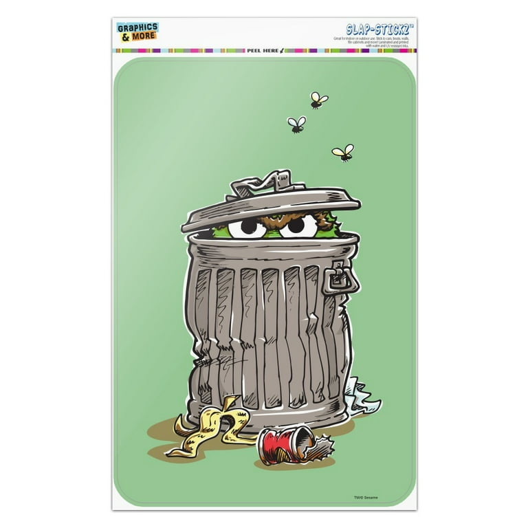 Sesame Street Trash Can Sesame Street Oscar The Grouch In Trash Can