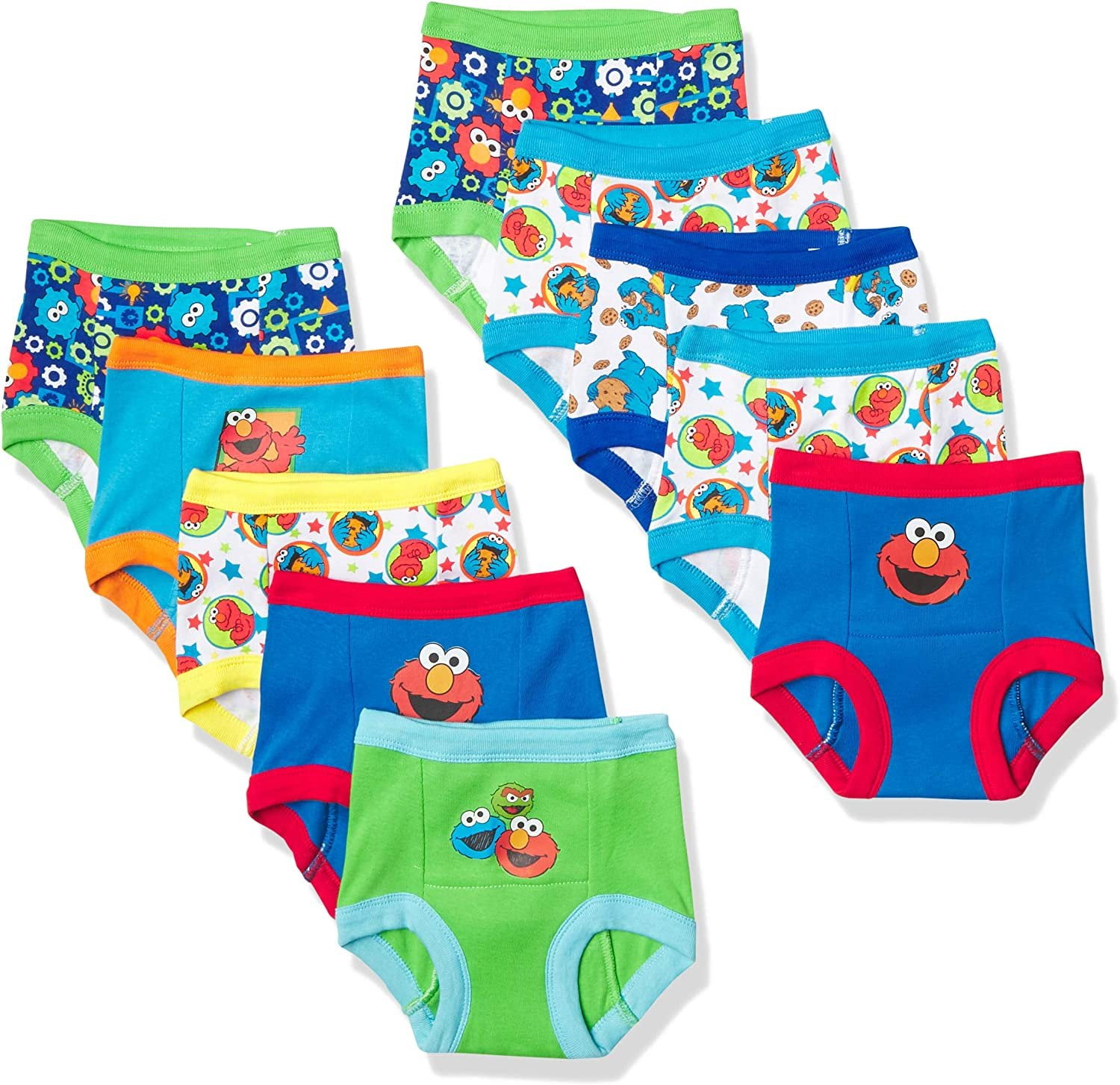 Sesame Street Unisex-Baby Potty Training Pants Multipack, SesameB10pk ...