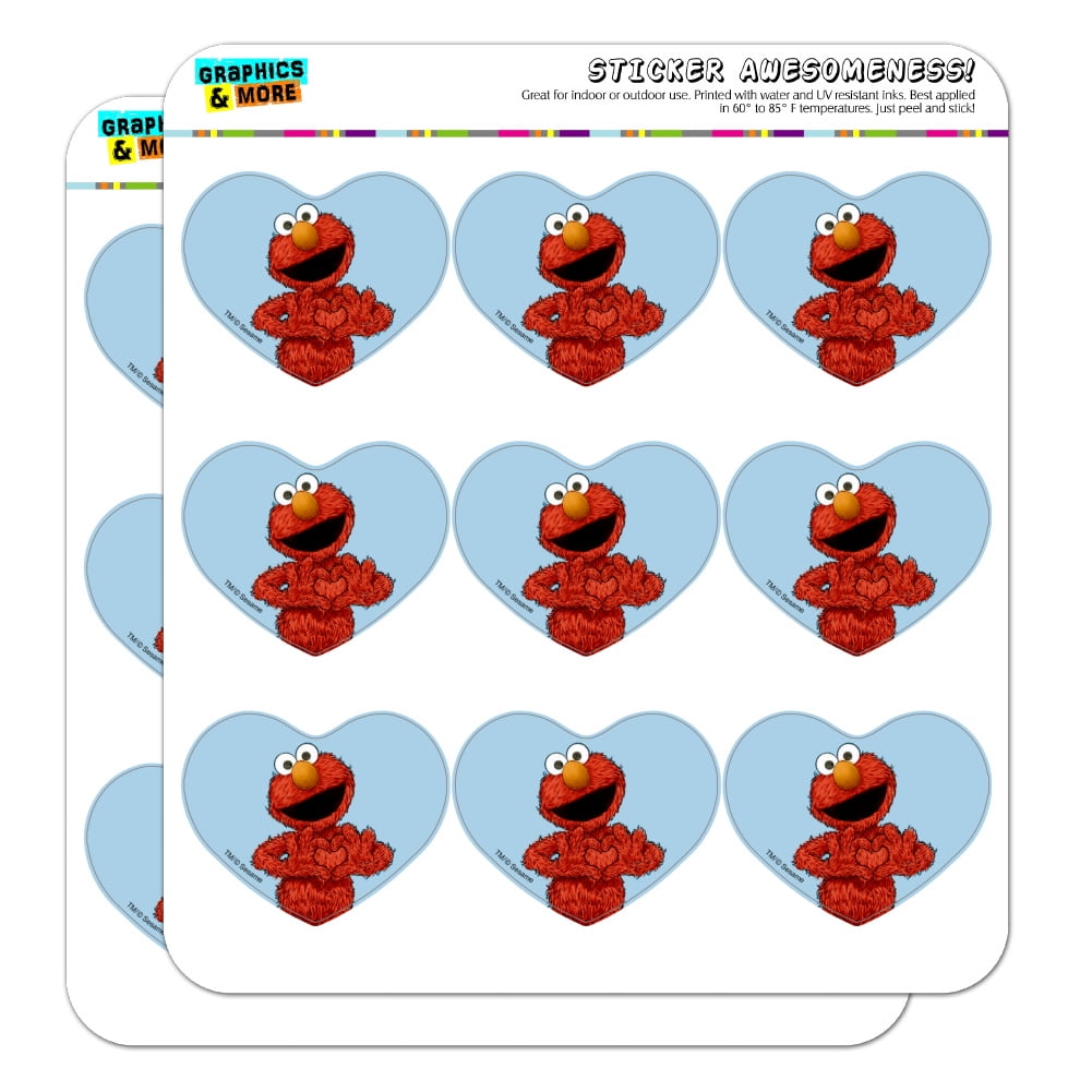 Sesame Street Vintage Elmo Heart Shaped Planner Calendar Scrapbook ...