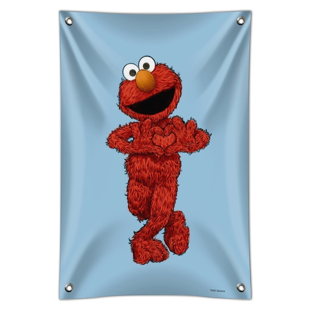 Sesame Street Vintage Elmo Home Business Office Sign - Walmart.com