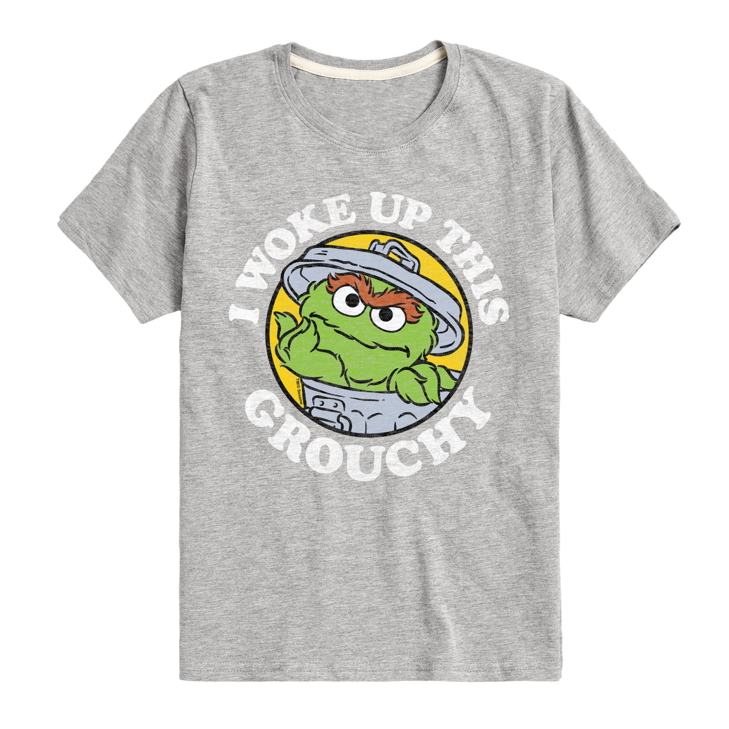 Sesame Street - Woke Up This Grouchy - Toddler and Youth Short Sleeve ...