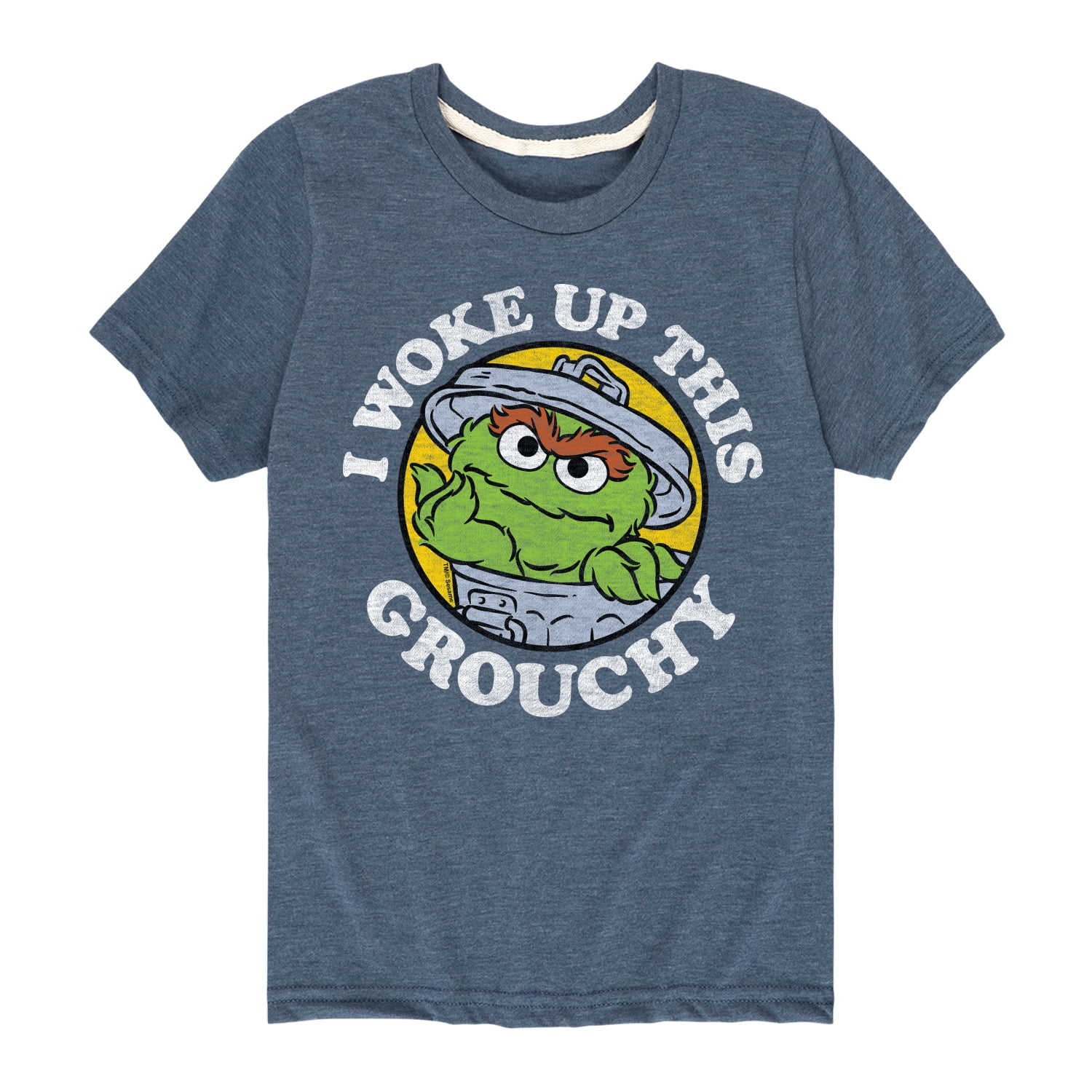 Sesame Street - Woke Up This Grouchy - Toddler and Youth Short Sleeve ...